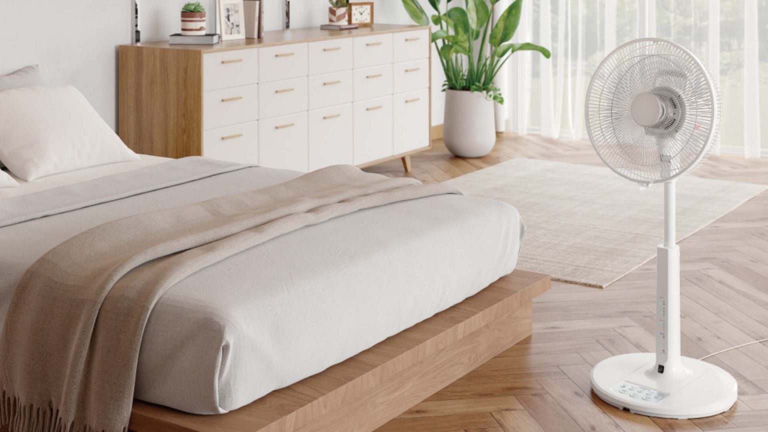 Quạt cây Hitachi HEF-AL300F Model 2024