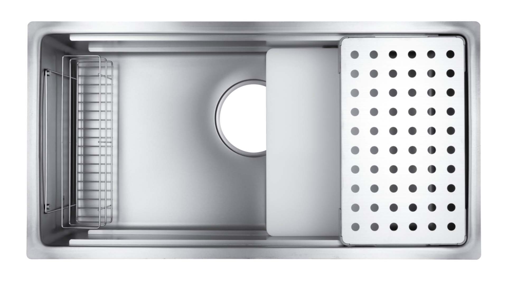 Chậu rửa Shigeru JSL-K 2F FS Hệ 1 Ray